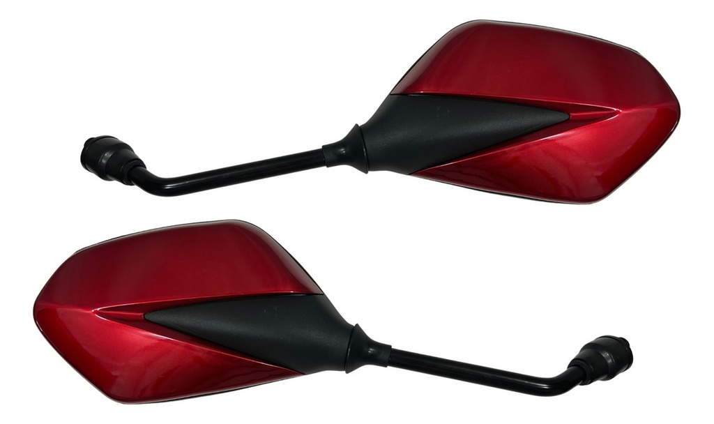 Espejo Retrovisor Moto Italika At110 Sport Rojo | Autopartes Meno