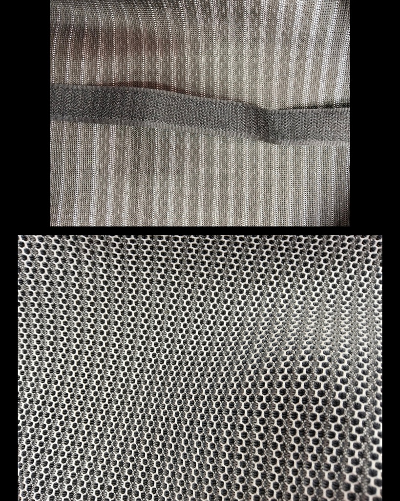 Cubre Asiento Moto Grande 65X35Cm Tela Mesh Gris | Autopartes Meno