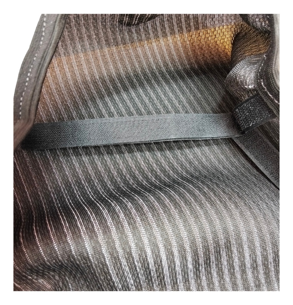 Cubre Asiento Moto Grande 65X35Cm Tela Mesh Gris | Autopartes Meno