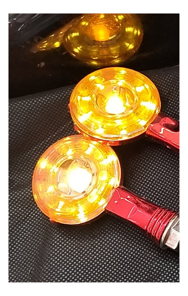 Direccional Moto Red Led Ambar | Autopartes Meno